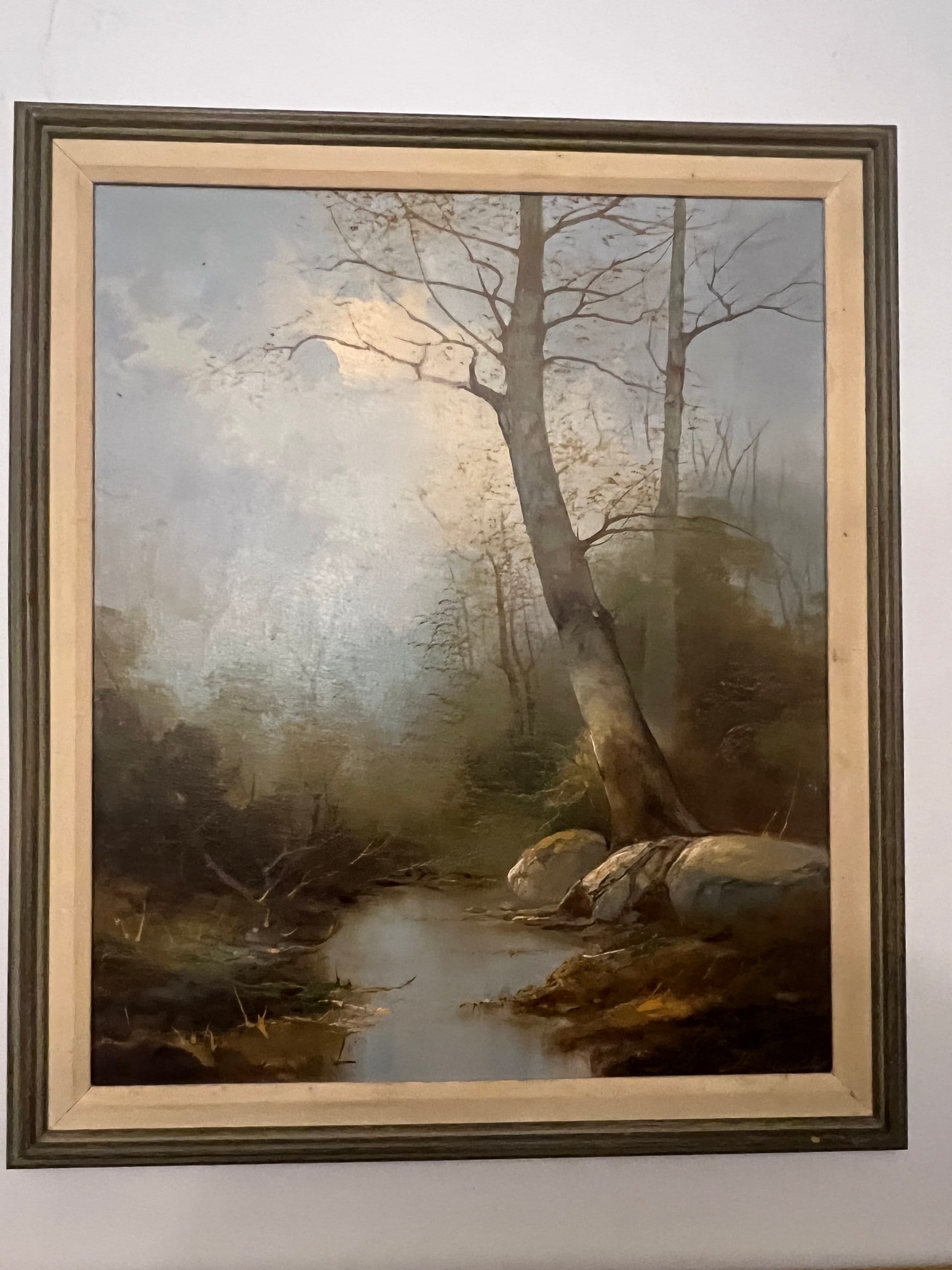 Josef Kugler 1913-2011 Forrest Scene Painting - Etsy
