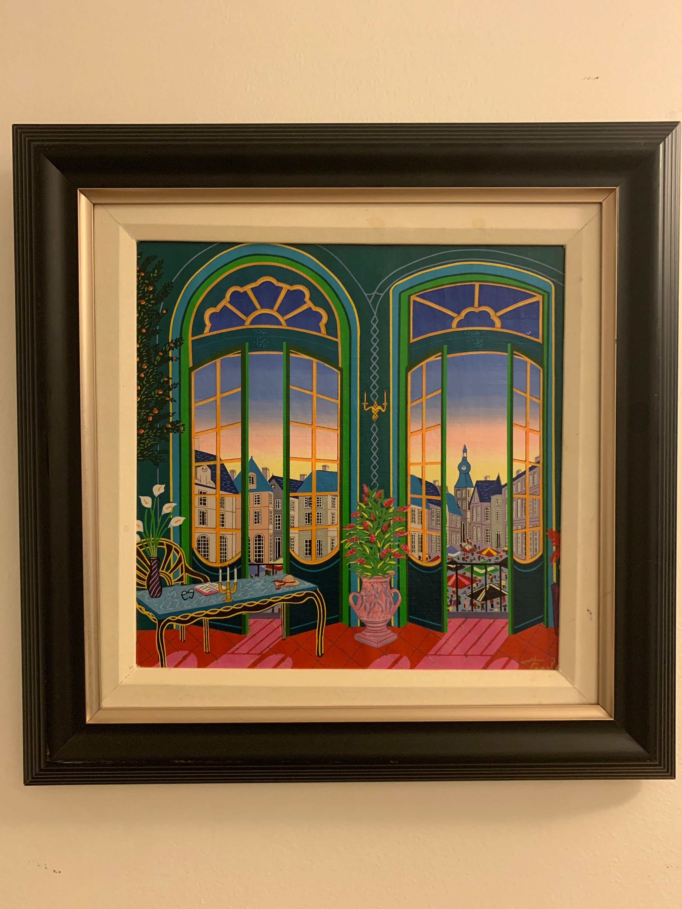 Francois Ledan Fanch Serigraph on Canvas - Etsy