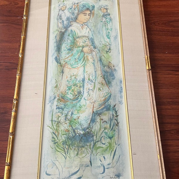 Edna Hibel Print - Etsy
