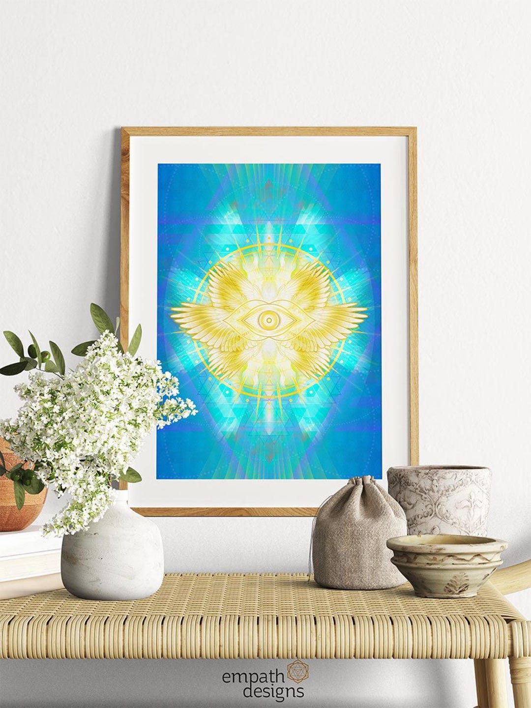 Angel Art, Beautiful Angelic Art, Seraph Art, Seraphim Art, Biblically ...