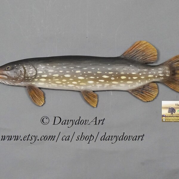 Painted Wood Fish - Etsy