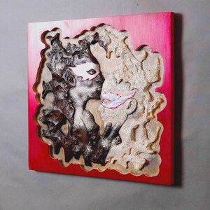 Abstract Wood Carvingmagic Touchlove Splashwedding - Etsy Canada