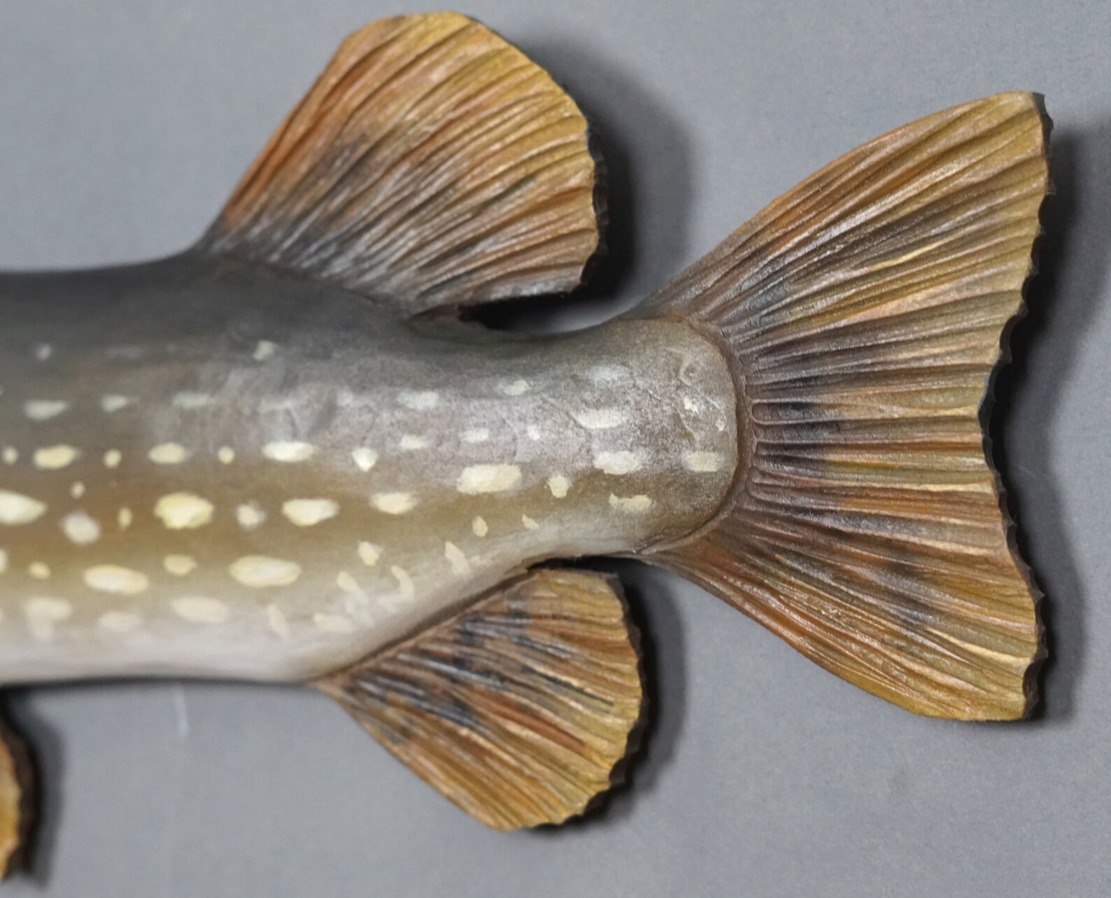 Eco-friendly Fishing Gift Northern Pike Painted and Carved by - Etsy Canada