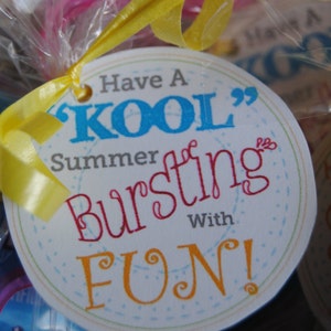 Have a kool Summer End of the School Year Tags Instant Download - Etsy