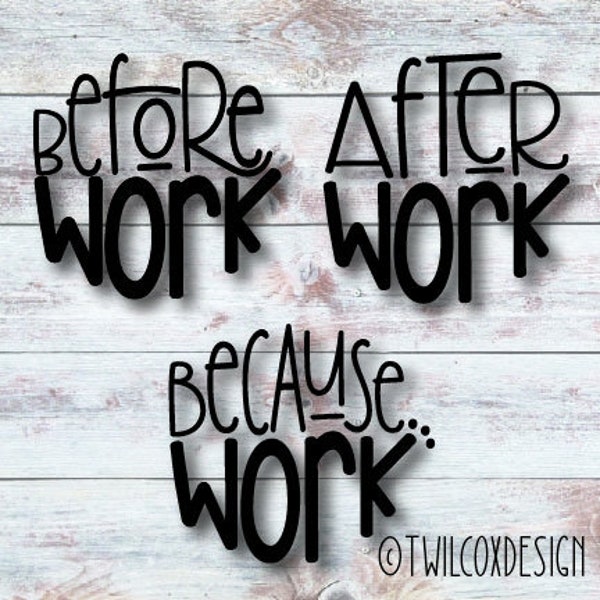 Funny Work Svg - Etsy