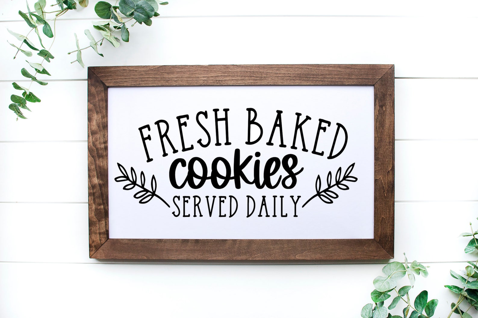 Fresh Baked Cookies Rustic Farmhouse Sign Farmhouse Style | Etsy