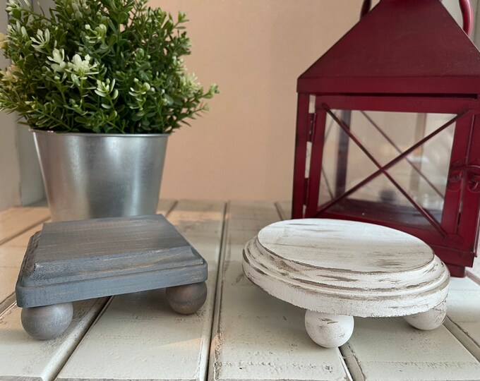 Mini Wooden Riser | Farmhouse Riser | Mini Riser | Farmhouse Décor ...