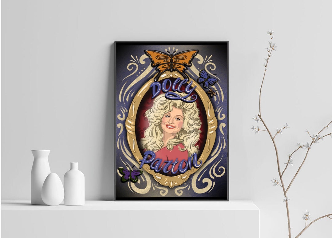 A Dolly Parton Poster - Etsy