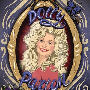 A Dolly Parton Poster - Etsy