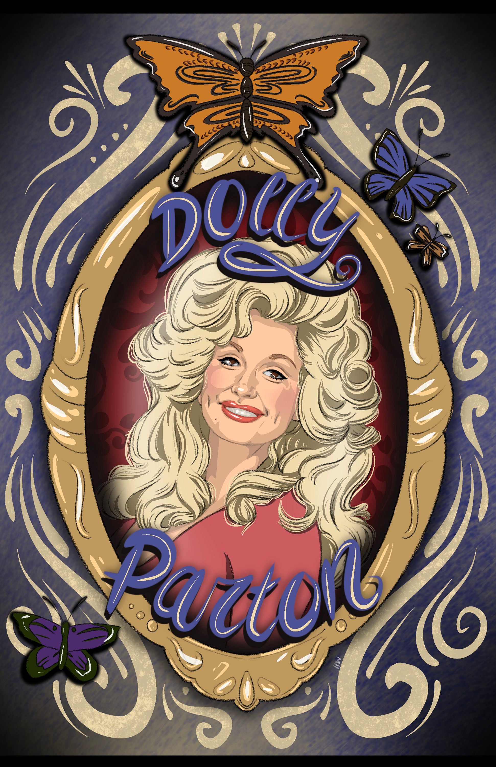 A Dolly Parton Poster - Etsy