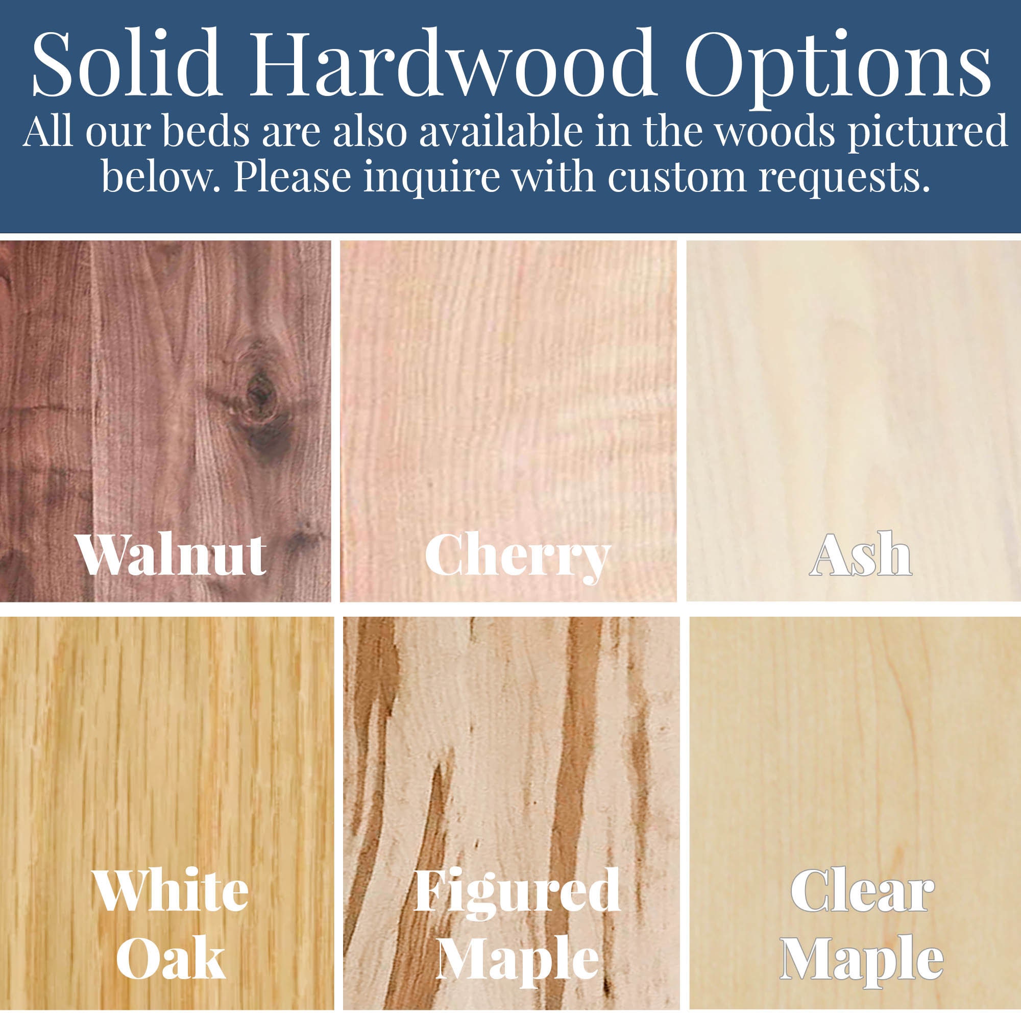 Walnut Platform Bed Solid Walnut Solid Wood Platform Bed - Etsy