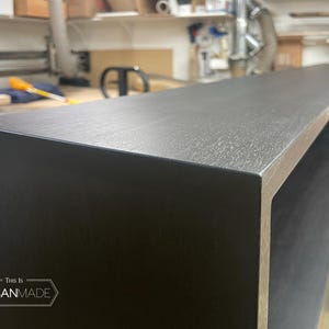 Oxidized Black Walnut Platform Bed With Storage Headboard & Drawers - Etsy