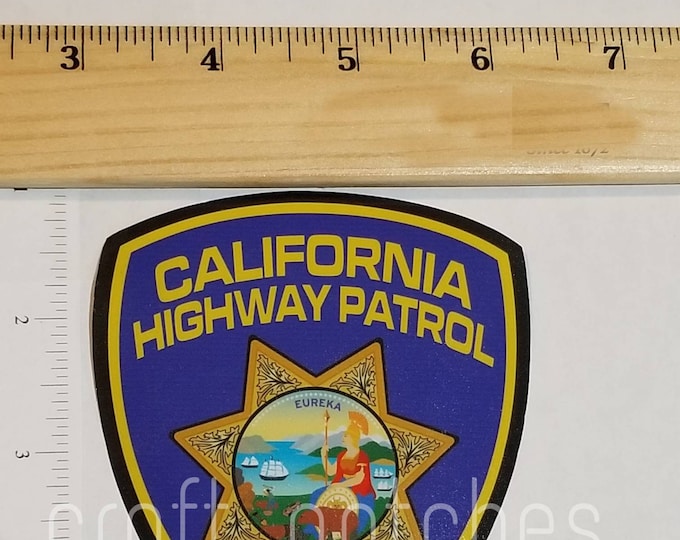 CHP California Highway Patrol Decal CA Police Inside Window Decal - Etsy