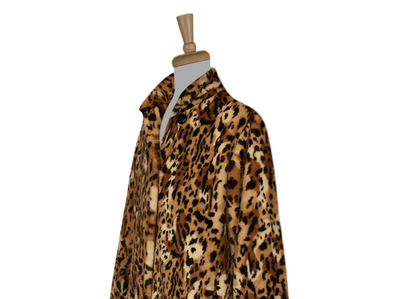 Women's Leopard Coat Leopard Print Coat Animal Print Fur Leopard Coat ...
