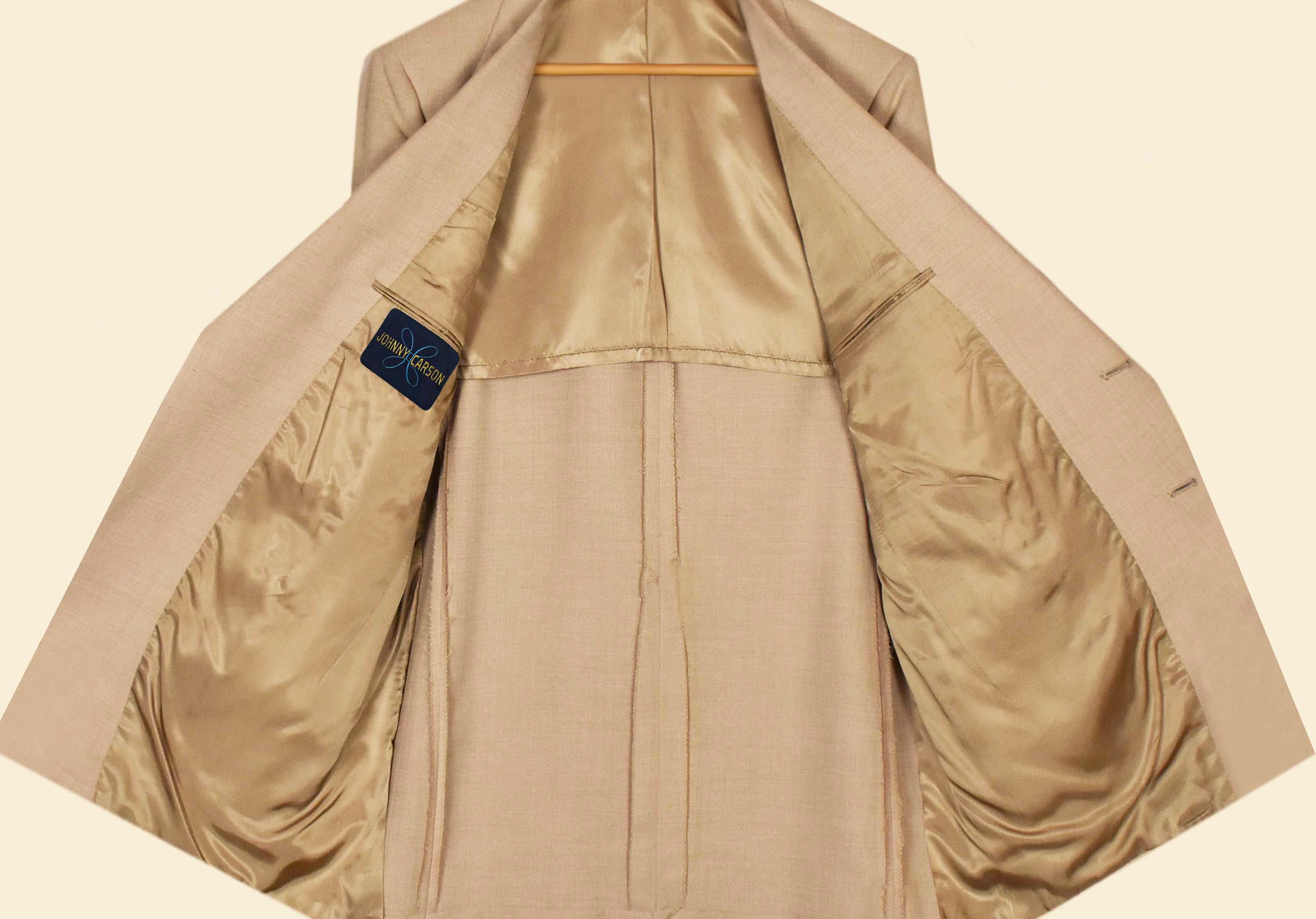 Johnny Carson Suit Jacket- 60s Suit Jacket- Mens Suit Jacket 44l ...