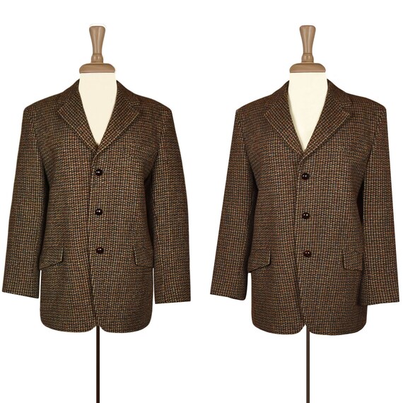 Vintage Harris Tweed Jacket- Handwoven Pure Scottish … - Gem
