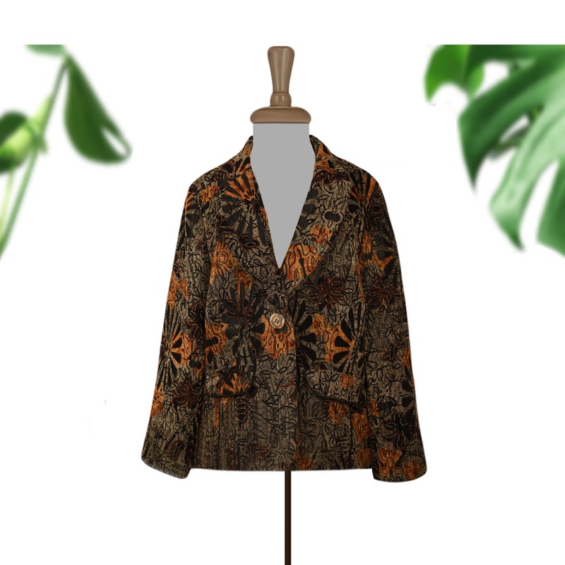 Tapestry Jacket - Etsy UK