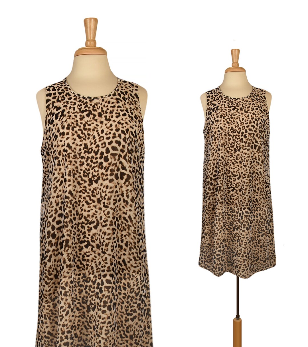 Leopard Dress- Leopard Print Dress- Animal Print Dress- Leopard Dress ...