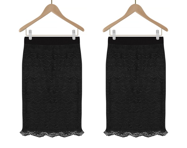 Ruffle Skirt- Short Ruffle Skirt- Short Black Skirt- Black Ruffle Skirt ...