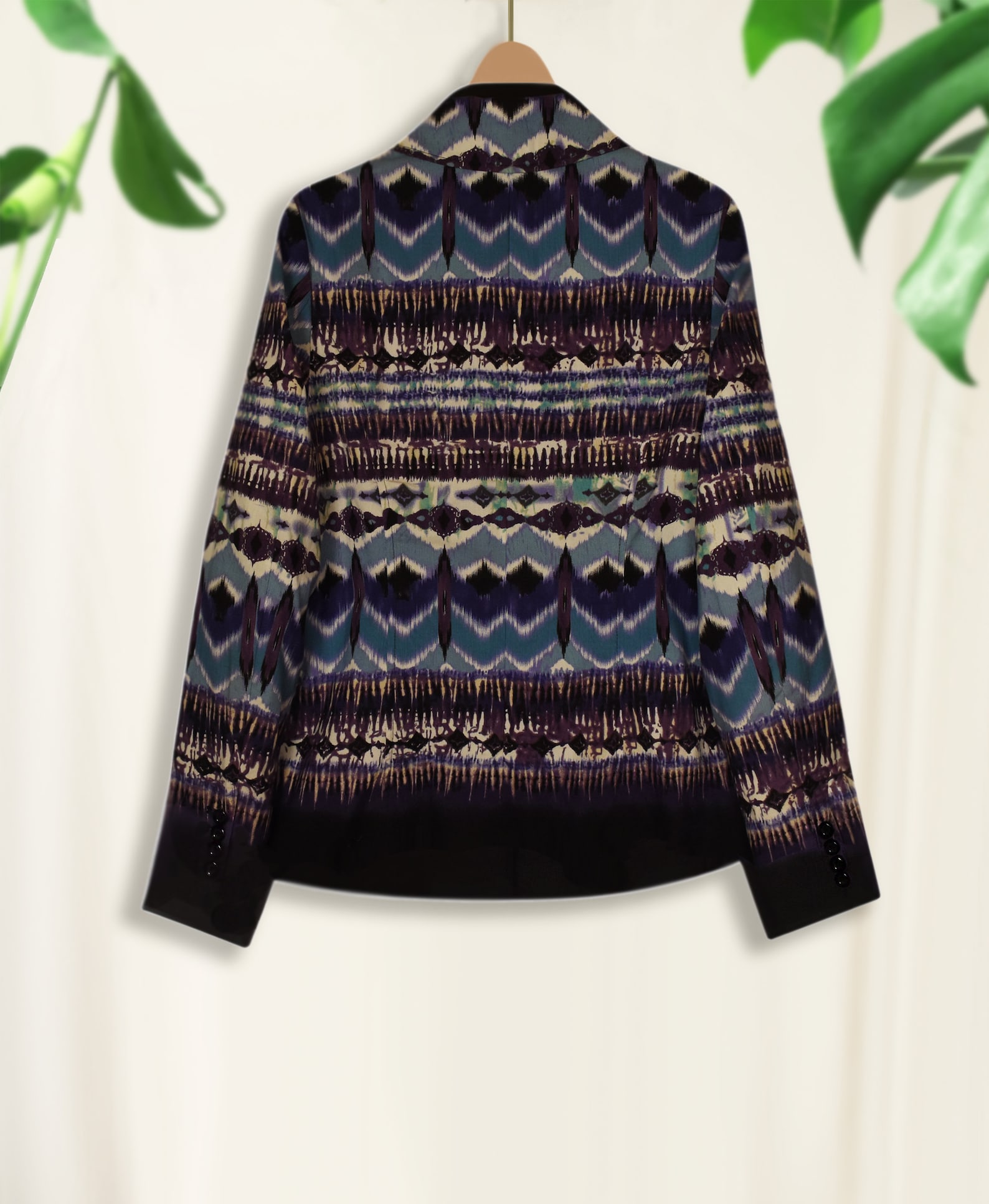 Coldwater Creek Jacket- Indian Jacket- Tribal Coat- Tribal Print Jacket ...