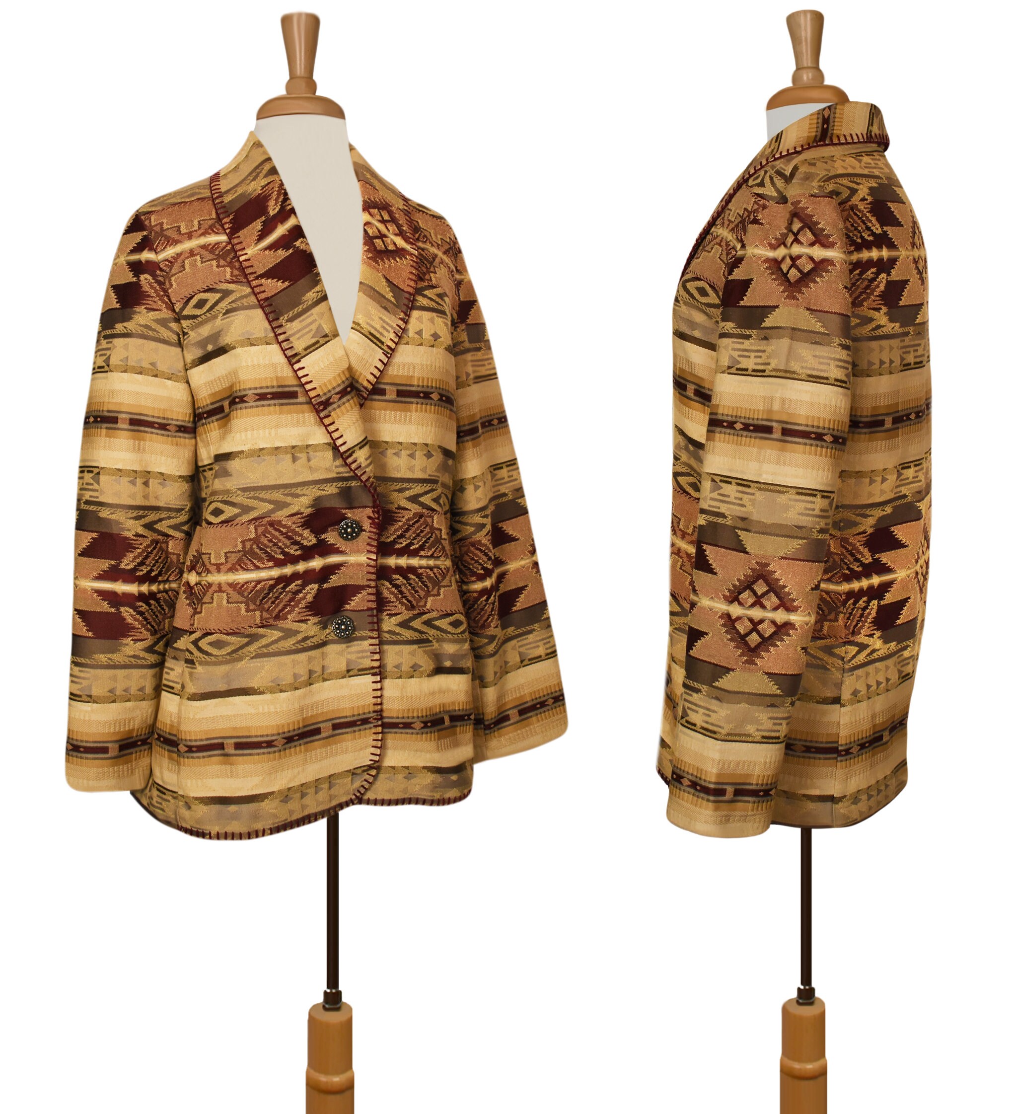 Tapestry Jacket- Tribal Jacket- Tapestry Coat- Ethnic Jacket- Indian ...