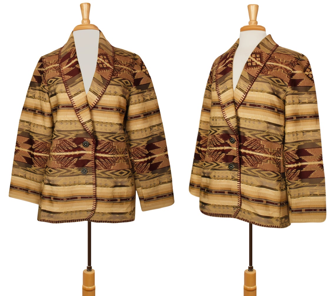 Tapestry Jacket- Tribal Jacket- Tapestry Coat- Ethnic Jacket- Indian ...