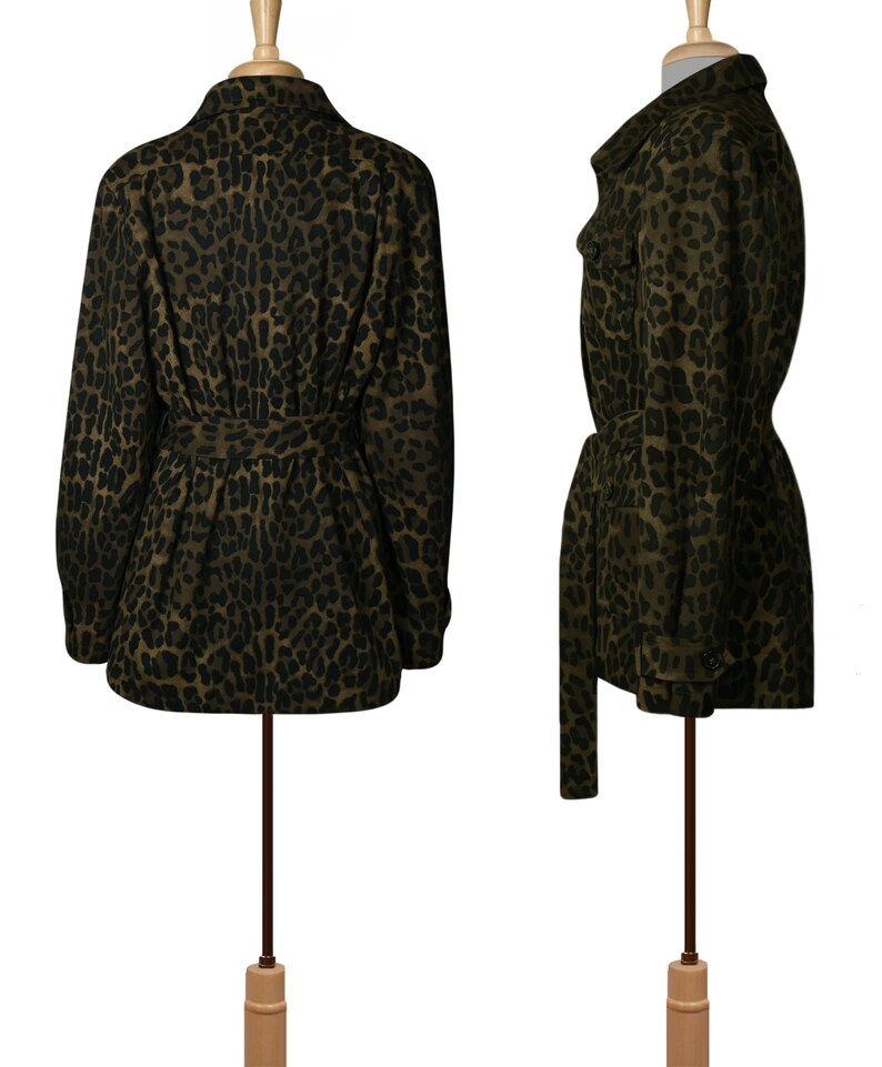 Women's Jacket Leopard Jacket Leopard Print Jacket - Etsy