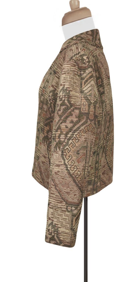 Tapestry Jacket- Tapestry Coat- Tribal Jacket- Hippie… - Gem