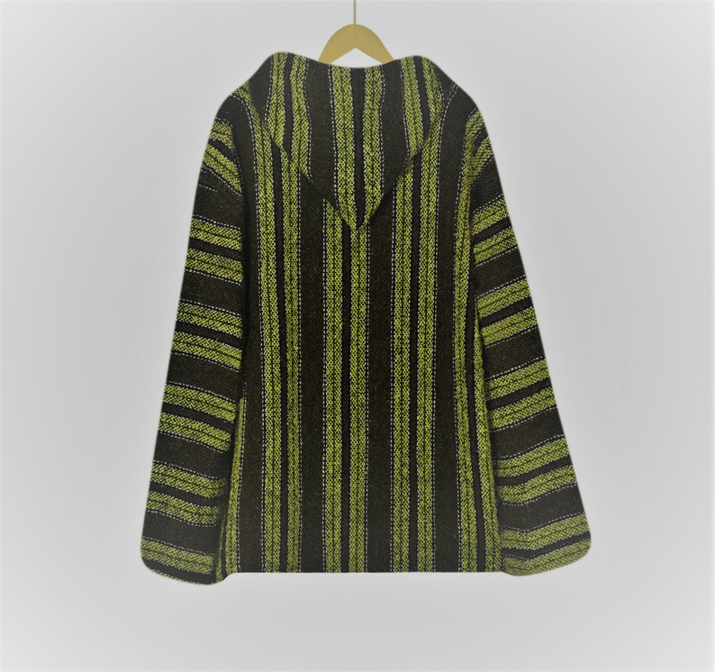 Baja Hoodie Drug Rug Mexican Poncho Hippie Jacket Poncho - Etsy