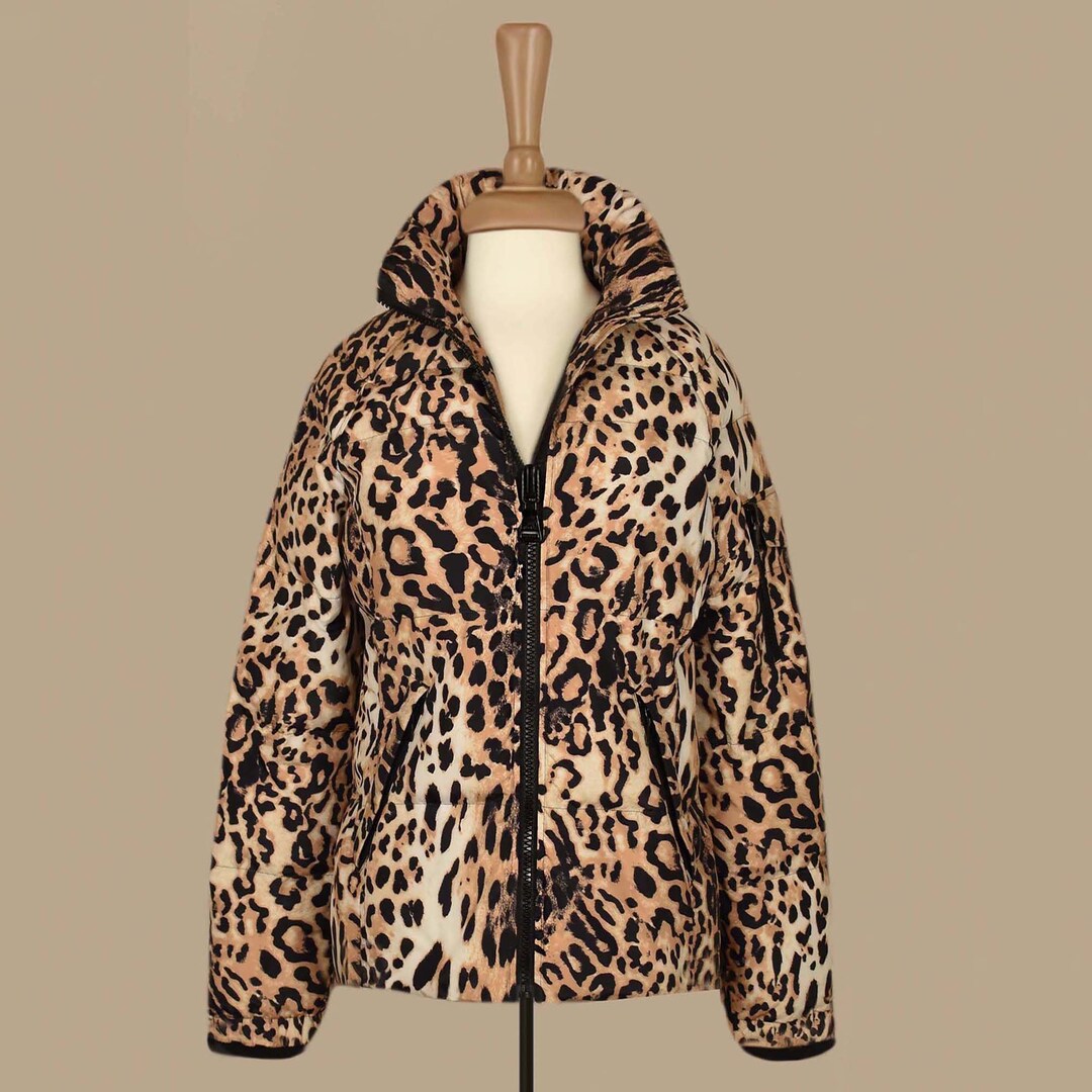 Leopard Jacket Leopard Print Coat Leopard Print Puffer Jacket Leopard