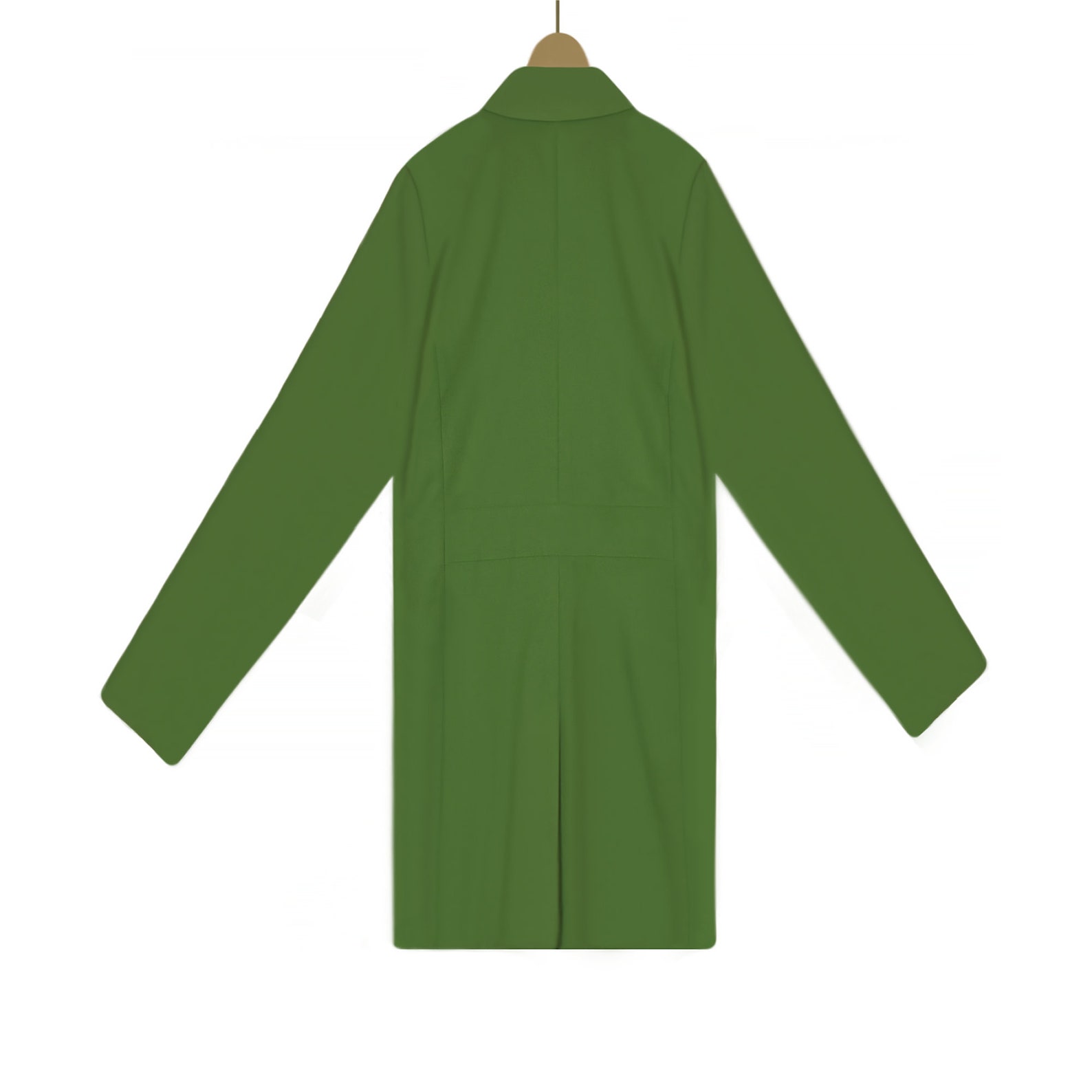 Women's Coat- Lime Green Jacket- Lime Green Coat- Long Jacket Women ...