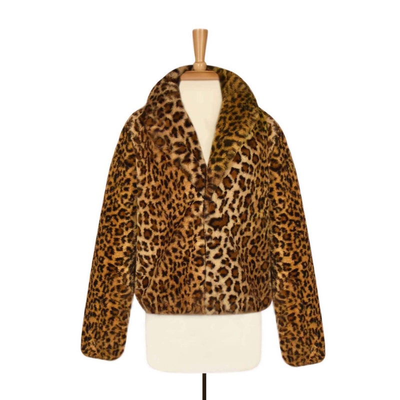 Cheetah Print Jacket - Etsy