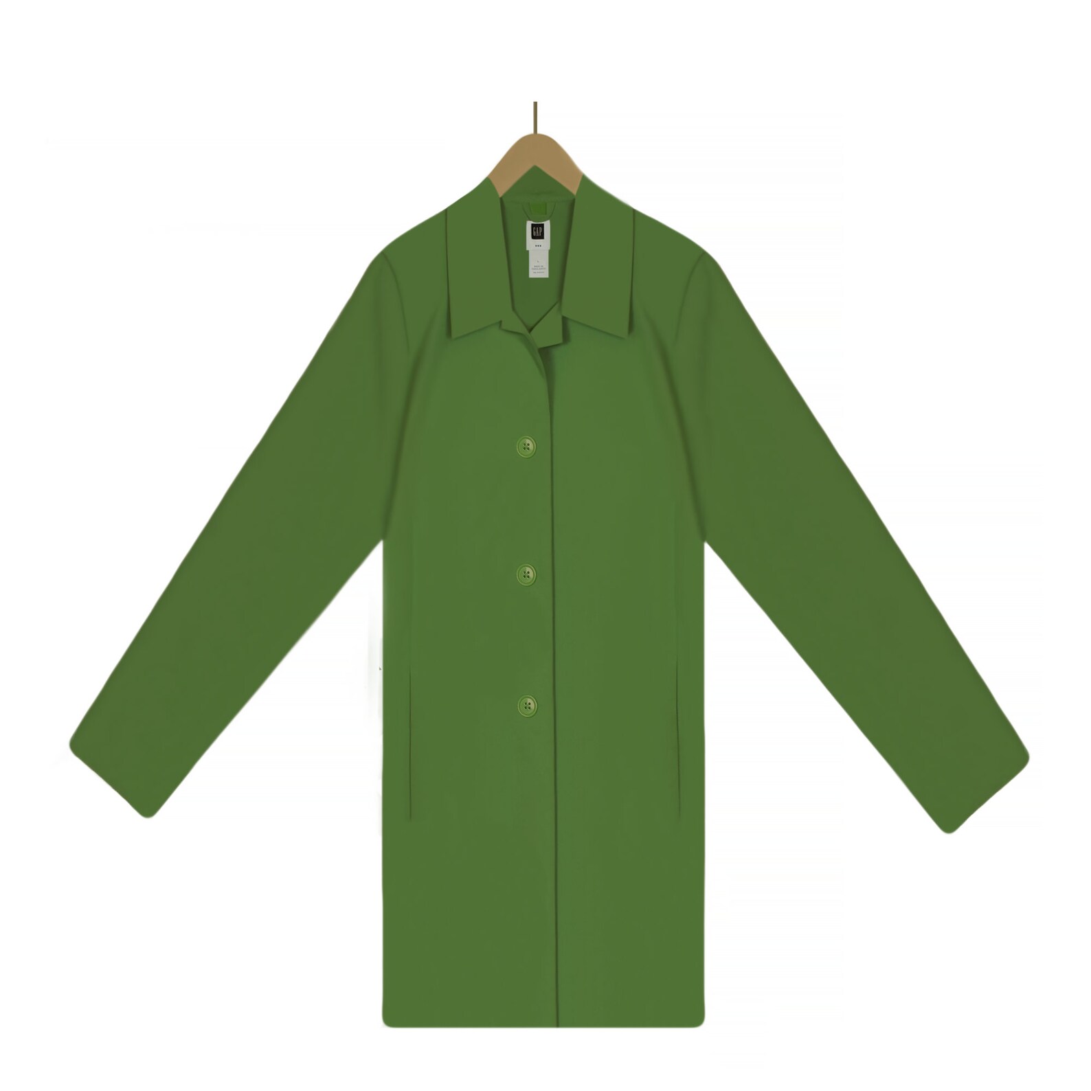 Women's Coat- Lime Green Jacket- Lime Green Coat- Long Jacket Women ...