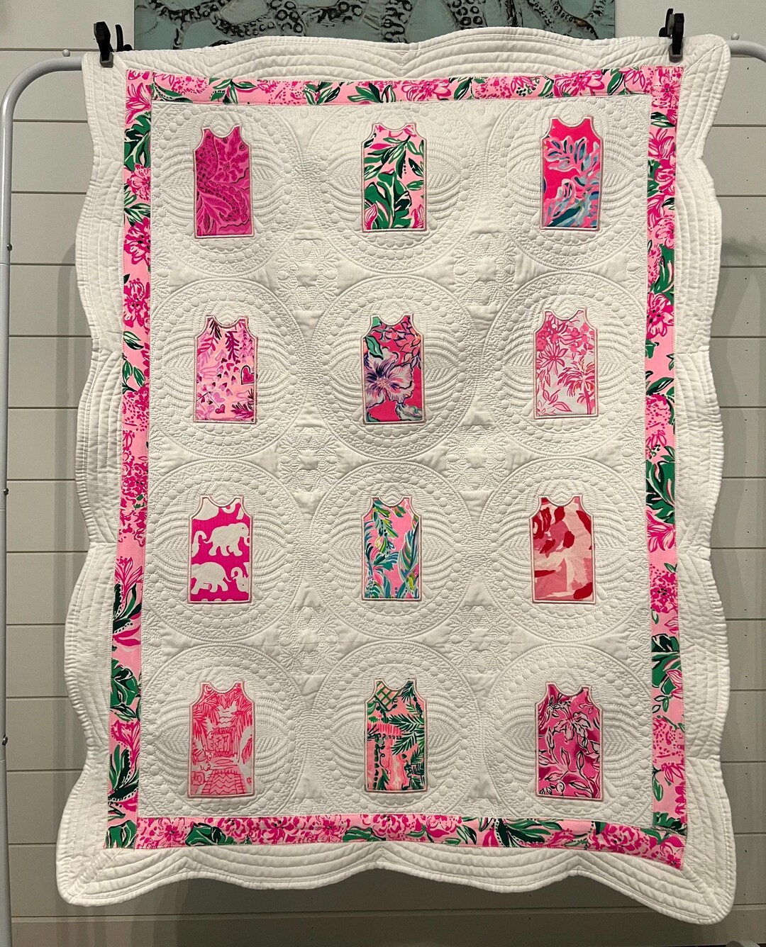 Preppy Baby Heirloom Quilt. Baby Quilt. Preppy Quilt. Heirloom Baby - Etsy