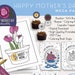 Mother's Day Printable Mega Pack: Booklet, Gift Boxes, Banner, Coloring ...