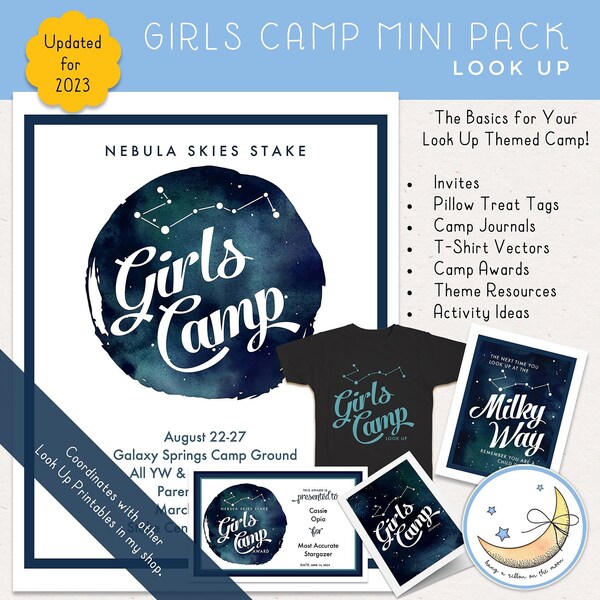 Girls Camp - Etsy