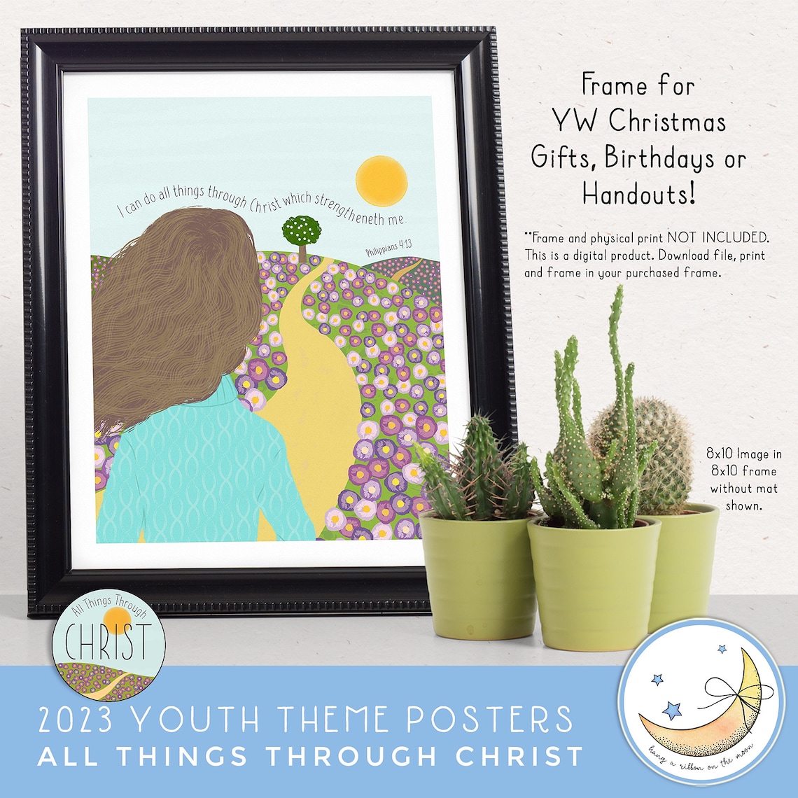 2023 LDS YW Youth Theme Posters All Things in Christ Nine - Etsy