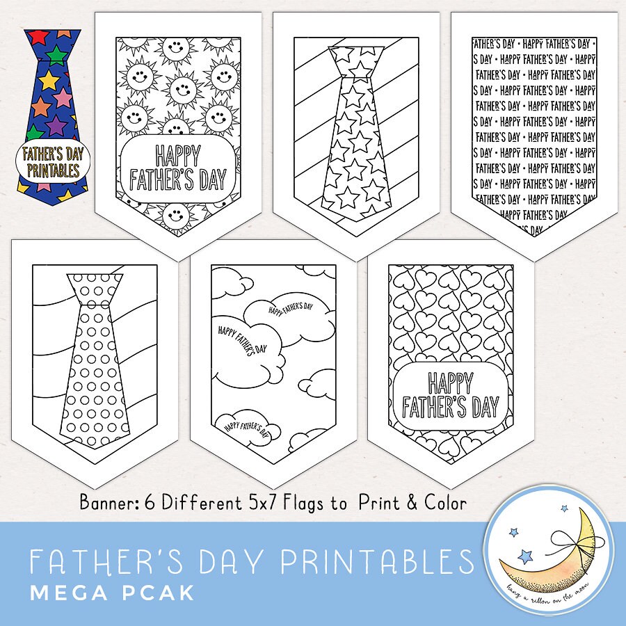 Father's Day Printable Mega Pack: Father's Day Craft - Etsy