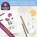 Mother's Day Booklet, Printable, All About My Mom, Coloring Book Style ...
