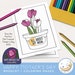 Mother's Day Booklet, Printable, All About My Mom, Coloring Book Style ...