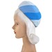 PRISTINE 1960s Shades of Blue Color Block Turban Toque Hat Vintage Blue ...