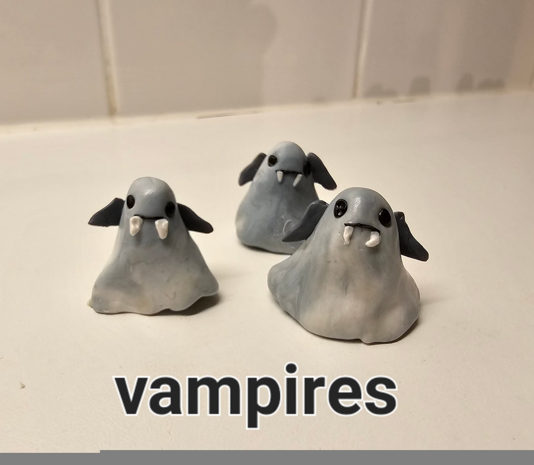 Adopt A Ghost Clay Sculpture - Etsy