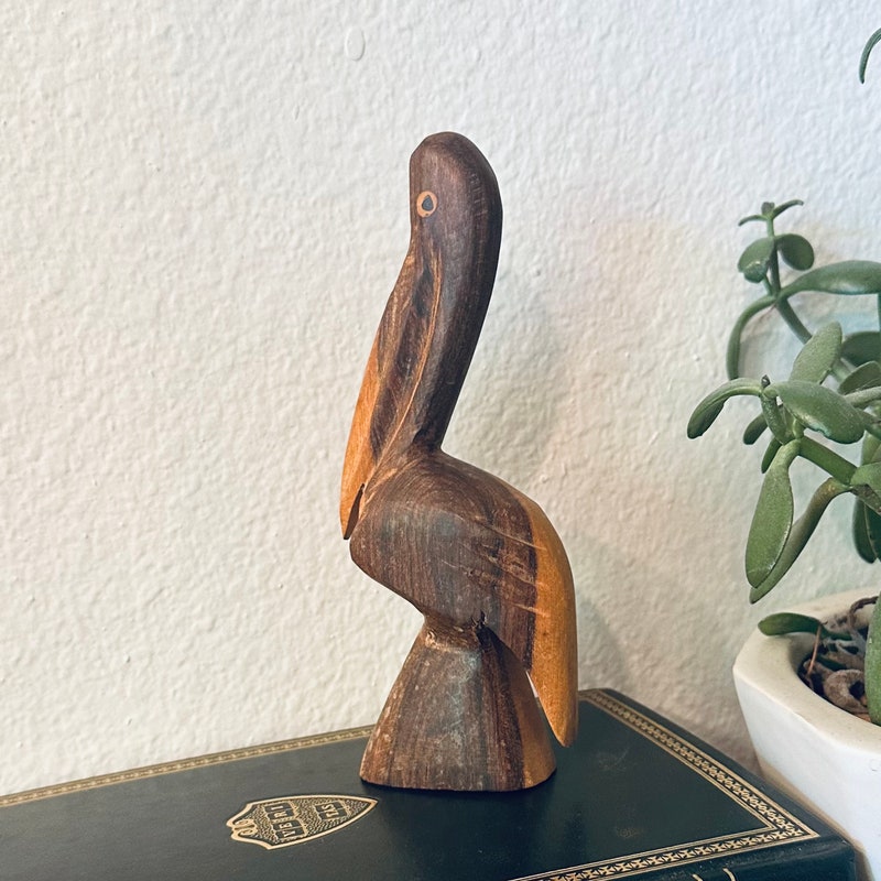 Wood Pelican - Etsy