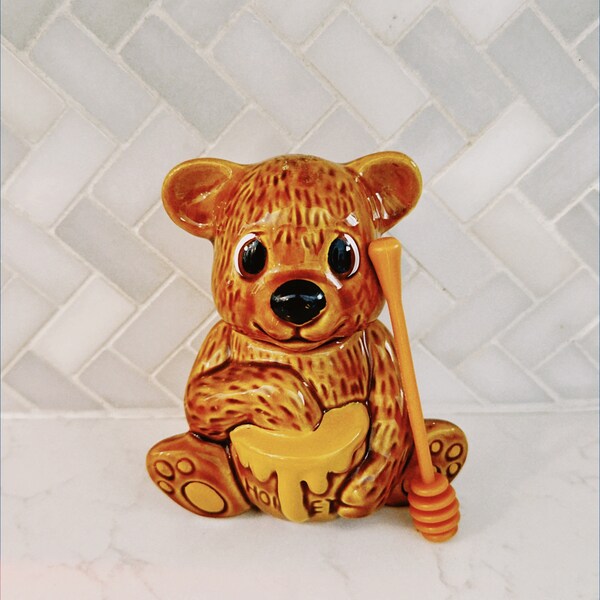 Honey Bear Jar - Etsy