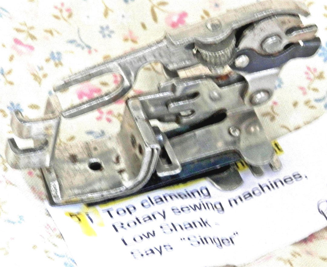 Vintage Singer Sewing Machine Ruffler Foot: Low Shank Attachment - Etsy