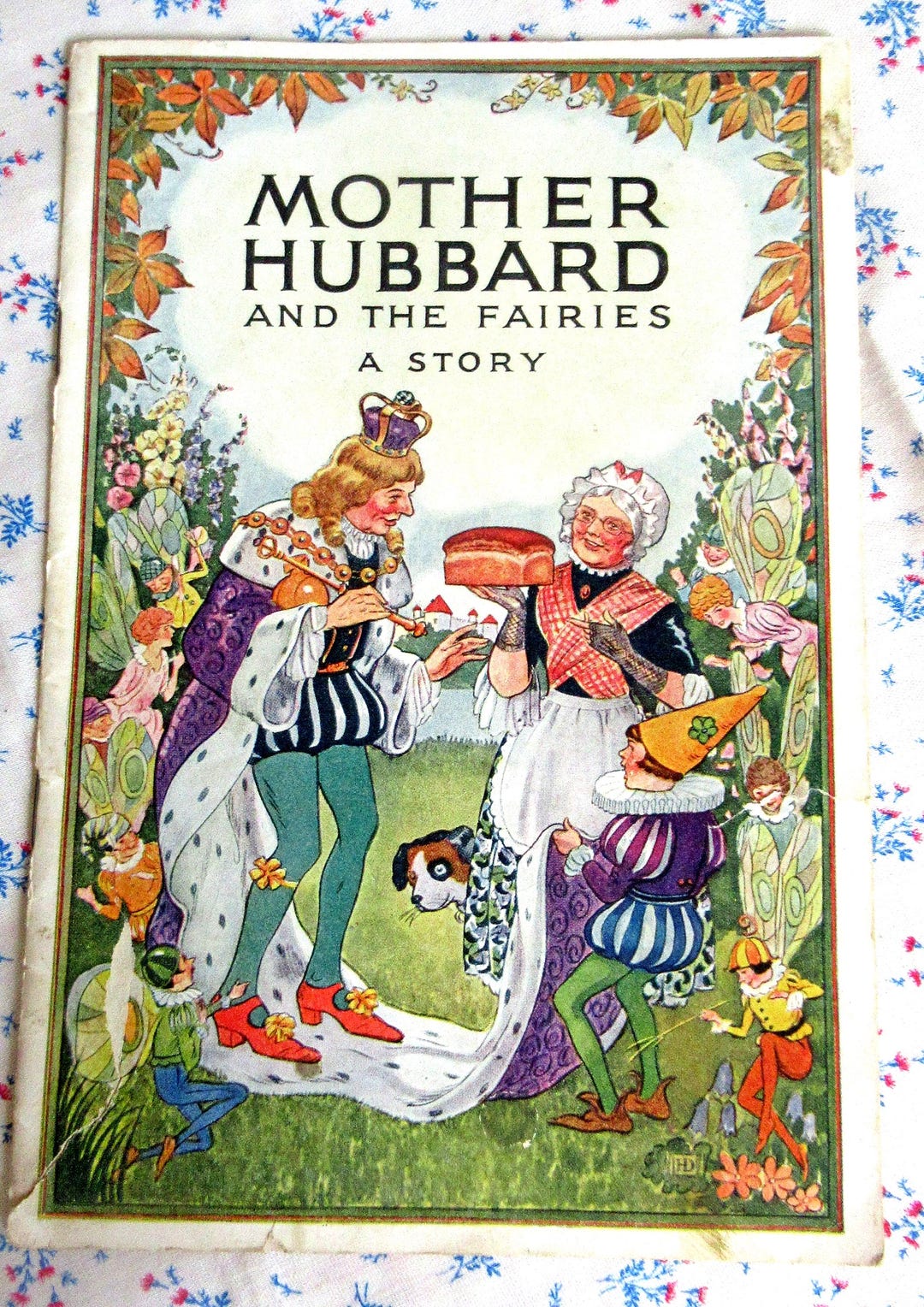 Antique Mother Hubbard Book, 1927 Illustrated Advertising Booklet - Etsy