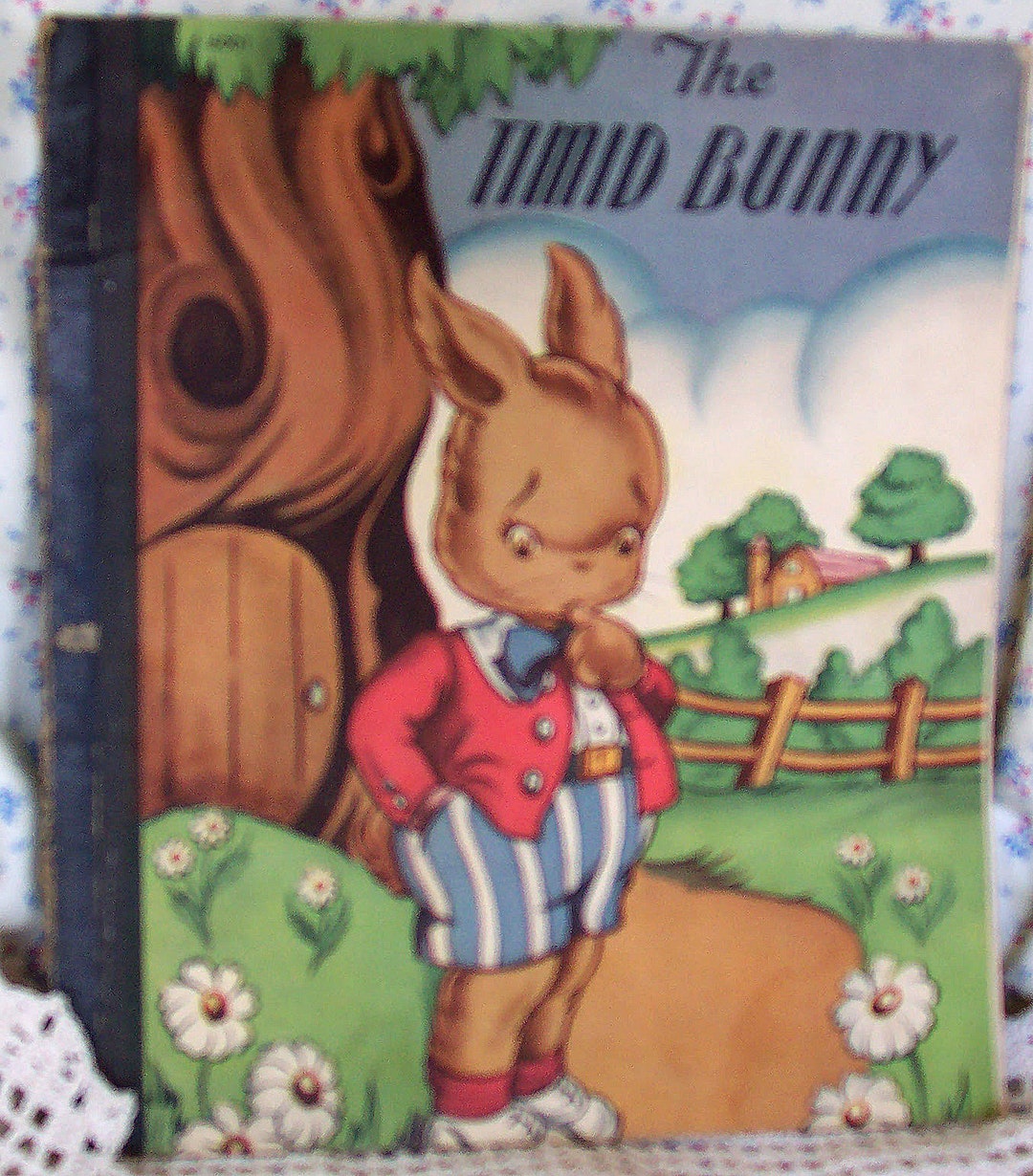 Timid Bunny, Children's Book, RARE Find, 1946 Date, First Edition, Very ...
