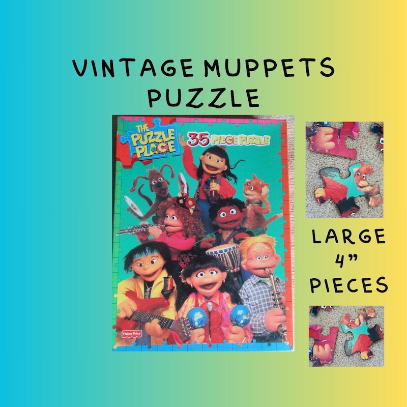 Muppets Jigsaw Puzzle - Etsy UK