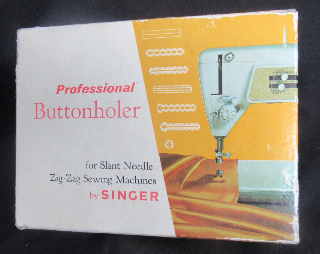 Buttonholer Slant Needle Sewing Machines, Touch and Sew Machines ...