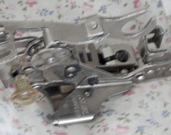 Greist Ruffler Foot Attachment, Vintage U.S.A. 2593519, Sewing Machine ...